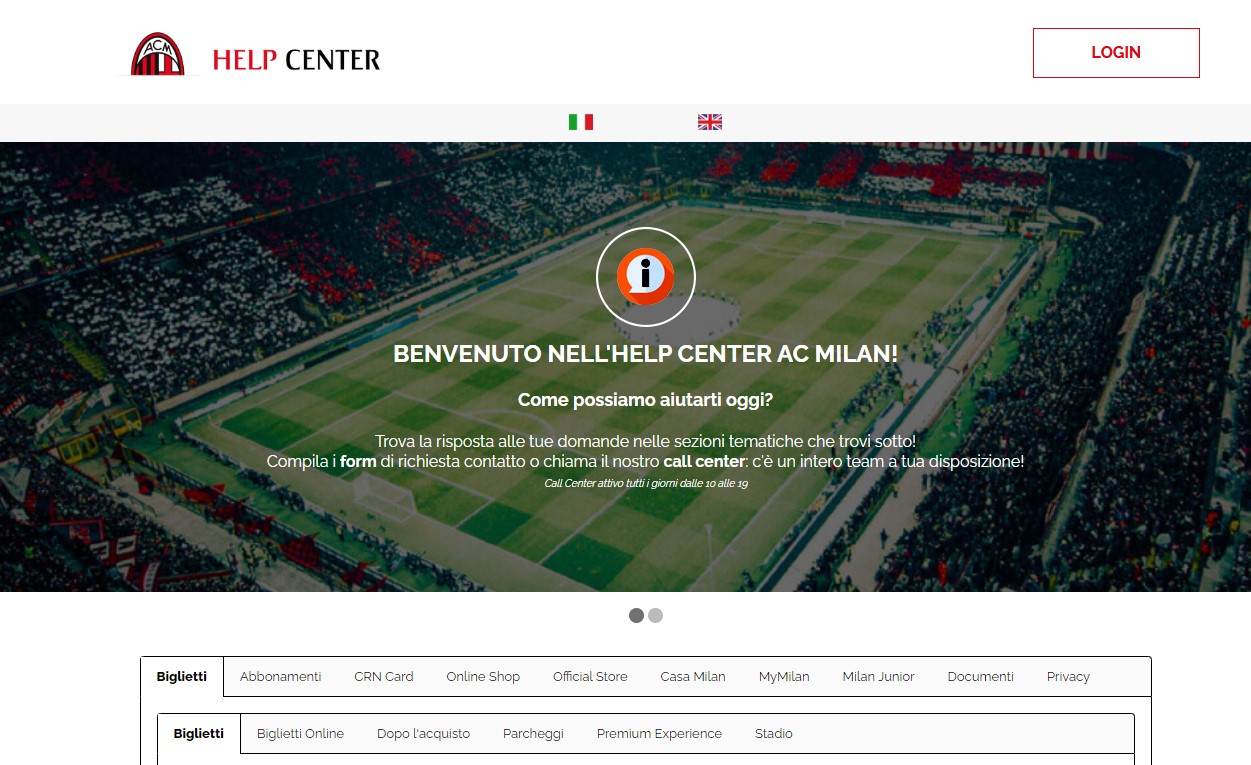 Apre il nuovo AC Milan Help Center: il comunicato | AllMilan.it